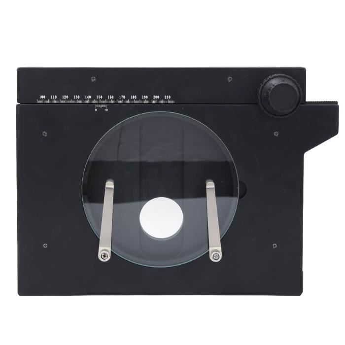 Plate-forme de microscope, KP-601 XY Rail de guidage Plate-forme ...