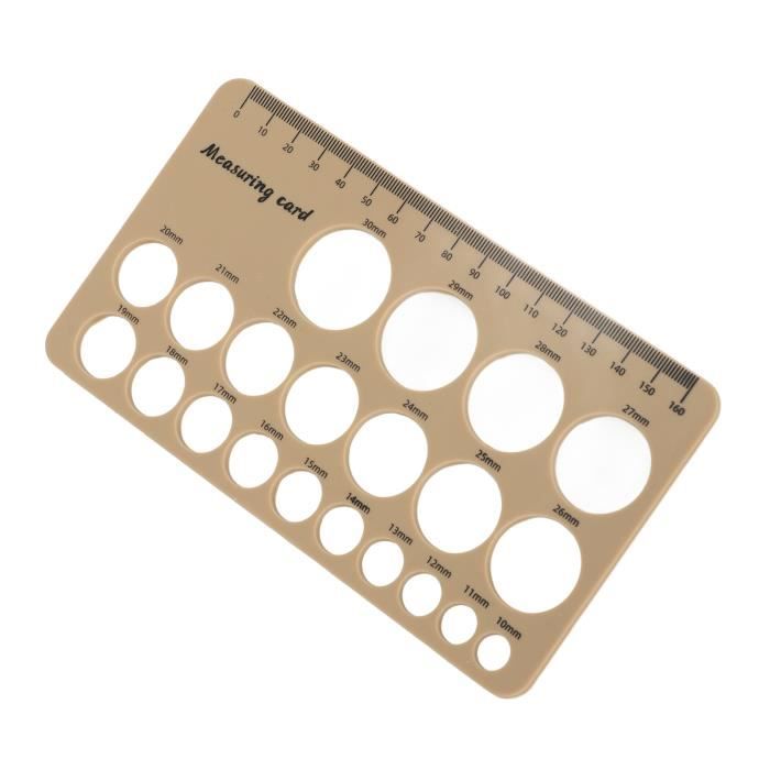 VGEBY Règle de mamelon en silicone Règle de mesure de mamelon pour mère ...
