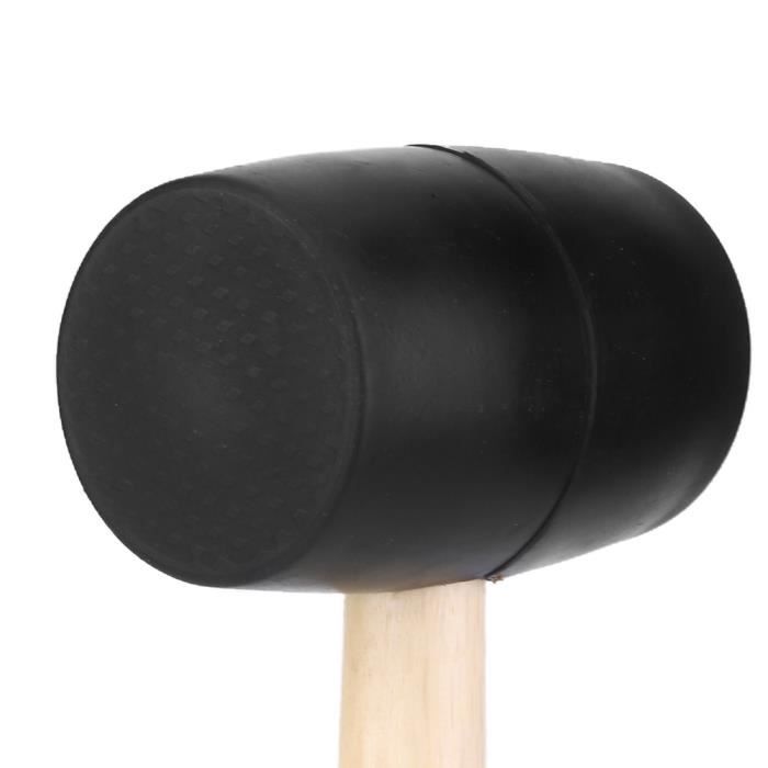 YOSOO outil d'installation Marteau Maillet en Caoutchouc avec Manche en ...