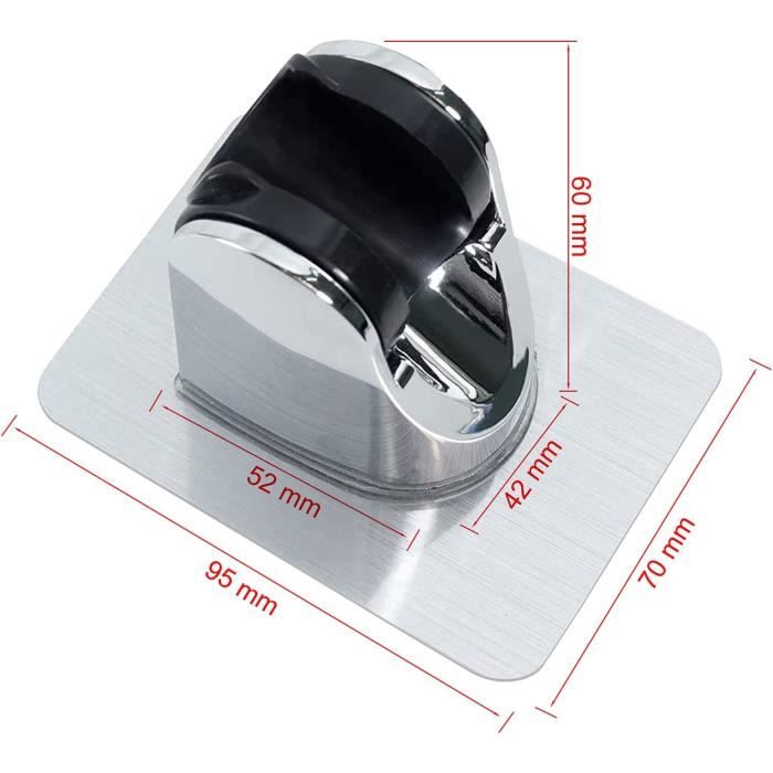 Support Douche Sans Percage Colle 3M- Support Pommeau De Douche ...