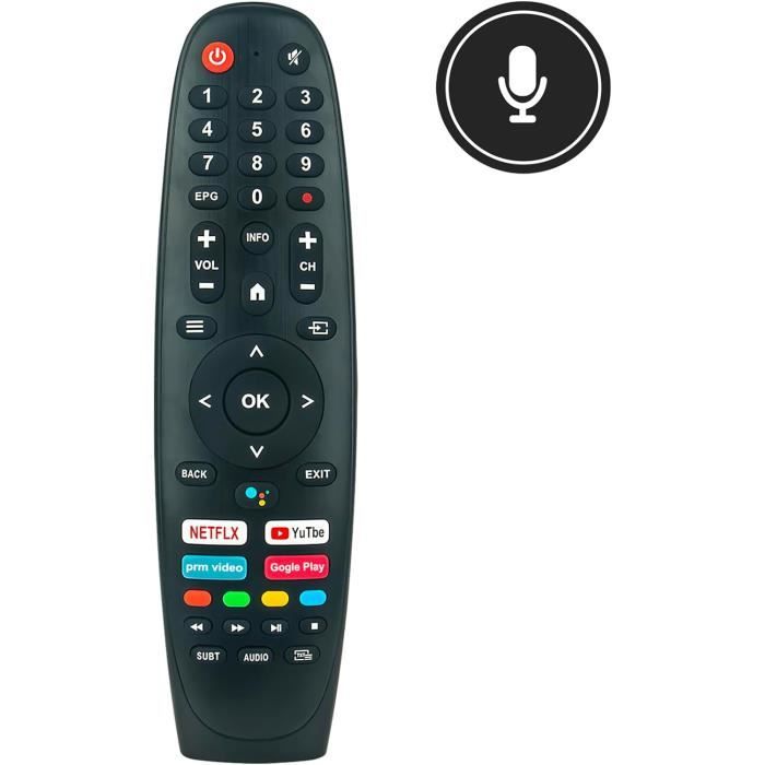 Télécommande Rechange pour Smart Tech TV 24HA10T3 40FA10V3 32HA10V3 ...