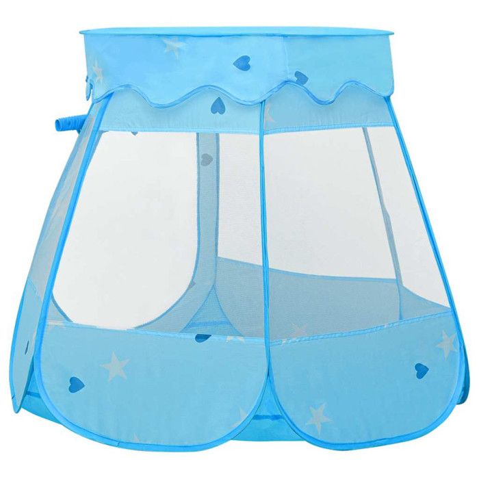 93672 vidaXL Tente de jeu pour enfants Bleu 102x102x82 cm - Cdiscount ...