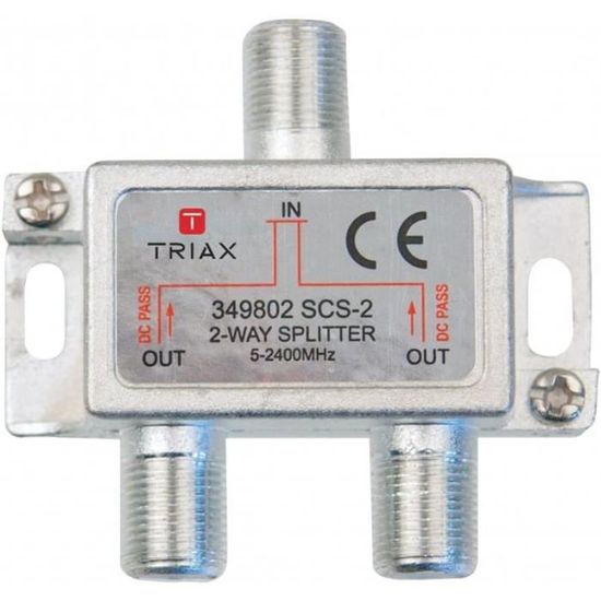Triax 349802Cable Splitter Metallic Cable Répartiteur-Combiner–Cable ...
