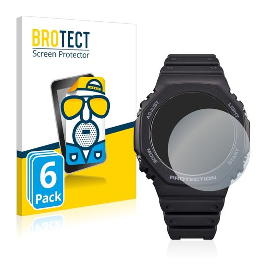 Protection Ecran BROTECT pour Casio G-Shock GA-B2100 6 Pièces Anti ...