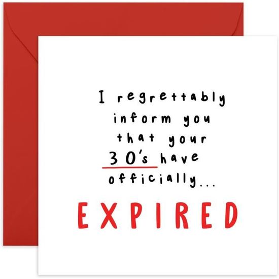 Carte D'Anniversaire Humoristique Pour 40E Anniversaire Pour Elle ...