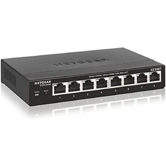 (Gs308T) Smart Switch Ethernet Manageable Professionnel 8 Ports Rj45 ...
