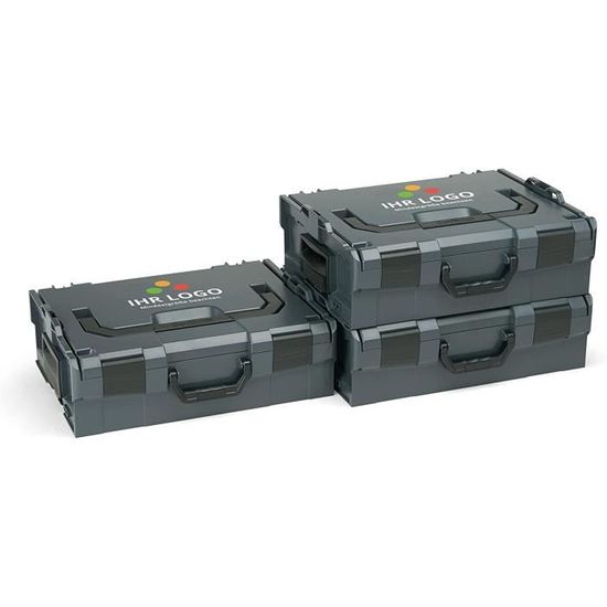 Bosch Sortimo L BOXX 136 Lot de 3 Taille 2 Anthracite personnalisable ...