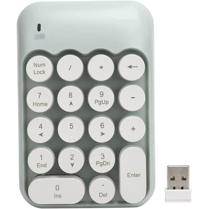 Clavier Numérique sans FilMini Pavé Numérique Numérique à 18 ...