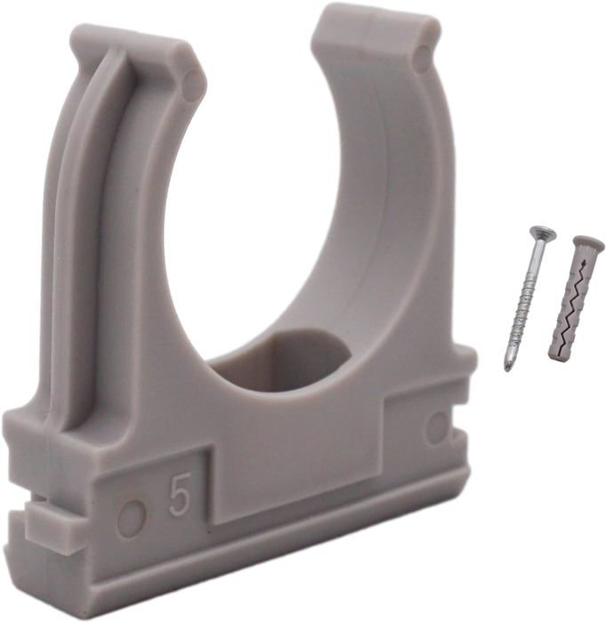 Lot de 5 colliers de serrage en plastique pour tuyaux de 32 mm, colliers de serrage de type U ...