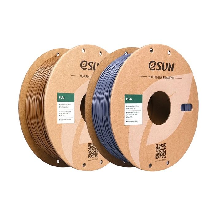 Filament PLA, diamètre 1,75 mm, certifié FDA et RoHS, Marron Gris ...
