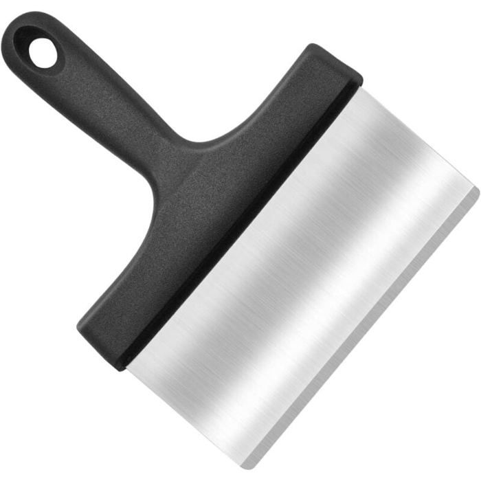 Grattoir Plancha INOX, Outil de Nettoyage Professionnel Gril Barbecue ...