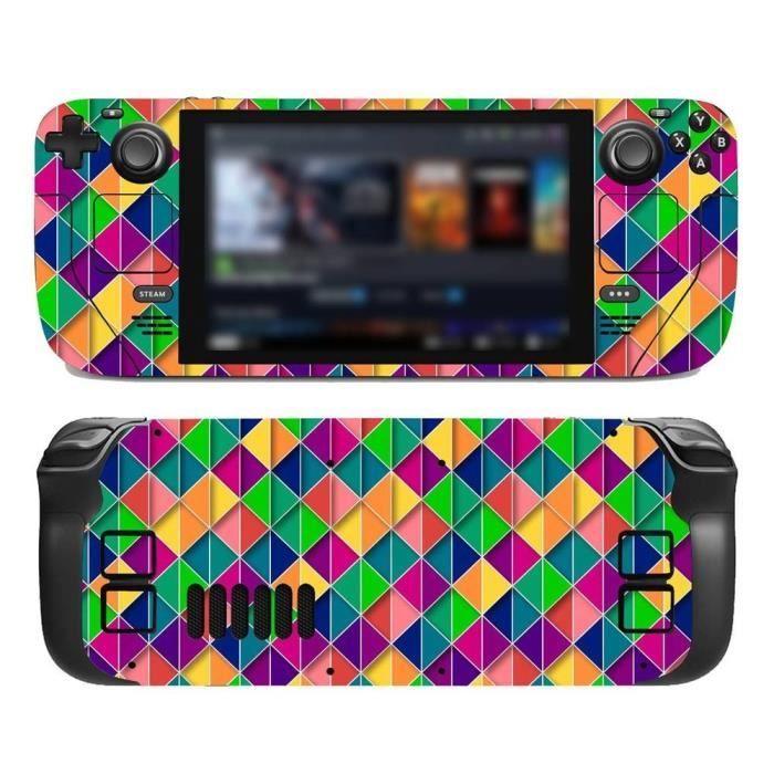 H-6-Housses Autocollantes en Vinyle pour Console Steam Deck, Ensemble ...