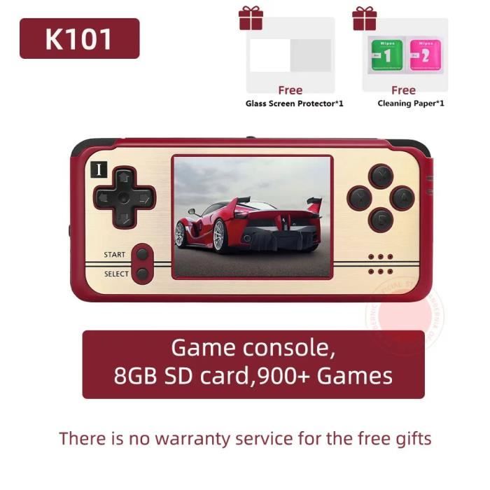 Console de jeu portable Revo K101 Plus - Rouge - Consoles rétro ...