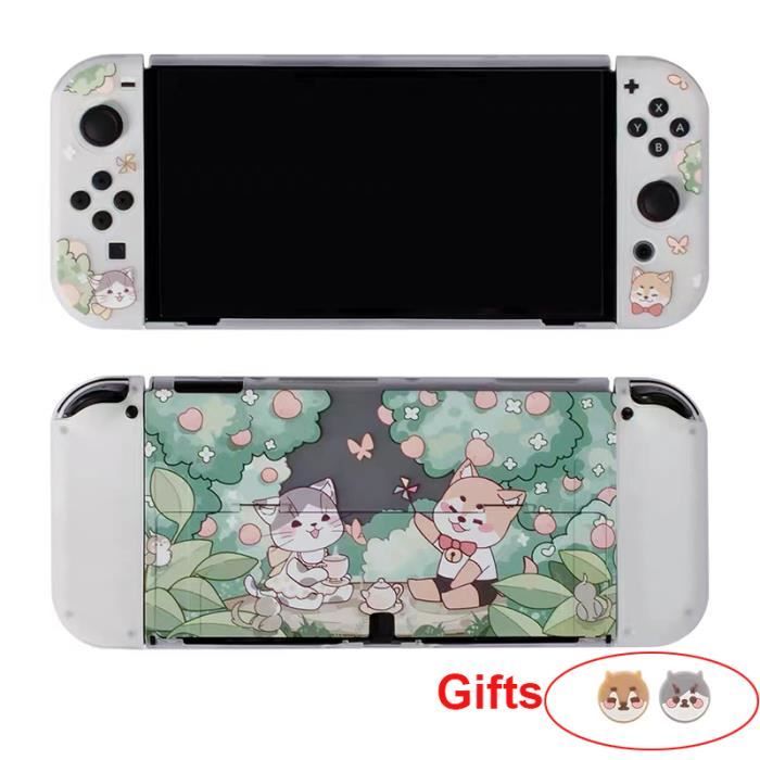 Cas pour OLED uniquement - Coque De Protection Pour Nintendo Switch ...