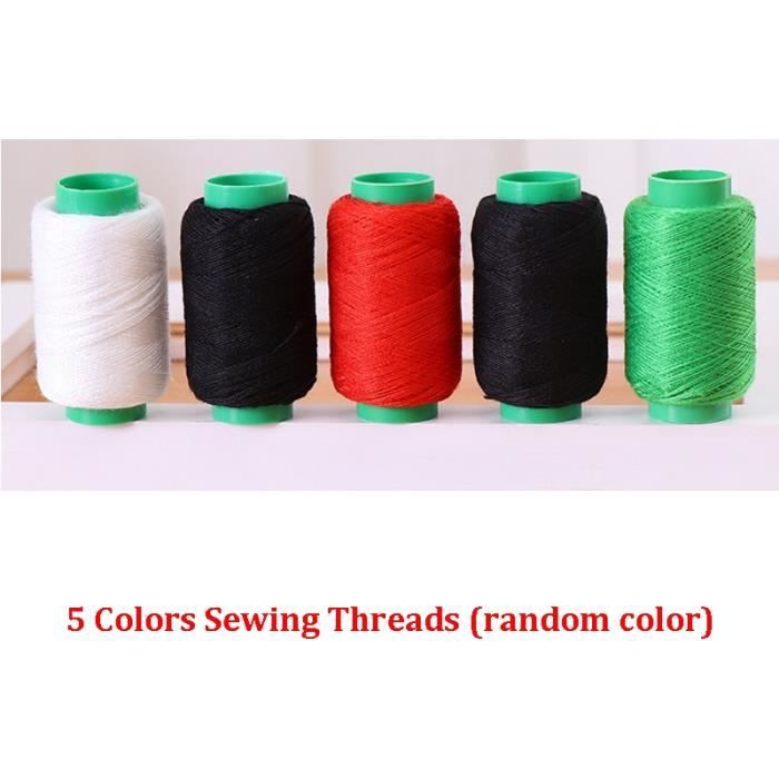 5Colors Thread L - Mini Machine à coudre manuelle Portable, 1 lot de ...