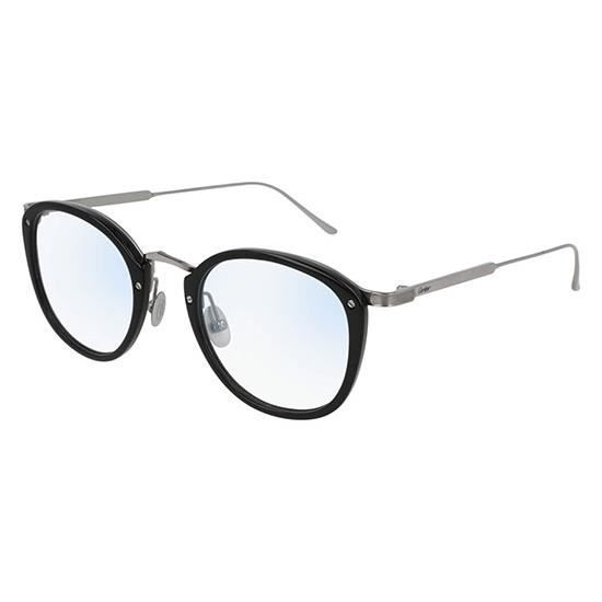 Cartier CT0020O 49/23/145 BLACK RUTHENIUM acétate/métal unisexe adulte ...