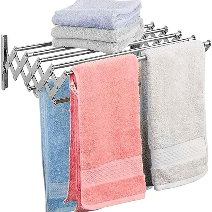 Étendoir Séchoir A Linge Mural Étendoir Mural Pliable Séchoir Mural ...