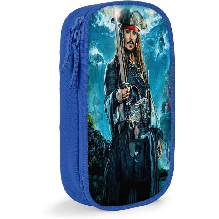 Trousse à crayons Pirates des Caraïbes - MARQUE - Modèle - Bleu - Cuir ...