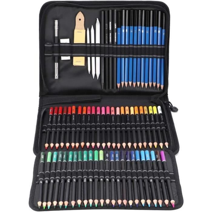 Ensemble De Dessin Au Crayon, Ensemble De Crayons D'Esquisse Crayons De Dessin Ensemble De ...