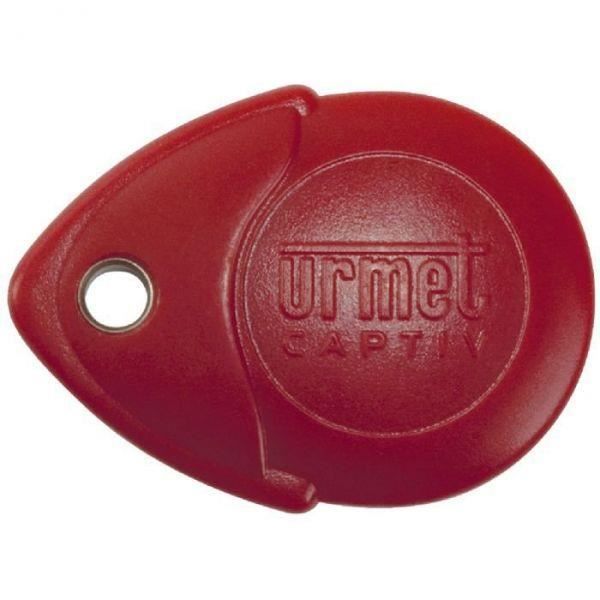 Badge d'accès - URMET - MEMOPROX - Rouge - Compatible lecteur Vigik ...