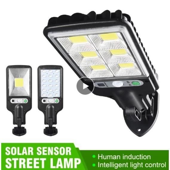 Applique Murale Led Solaire Avec D Tecteur De Mouvement Et T L Commande Cob Luminaire D Coratif