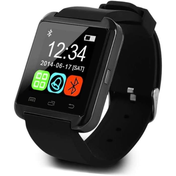 Montre Connectée Usb Bluetooth Avec Écran Tactile Téléphone Podomètre ...