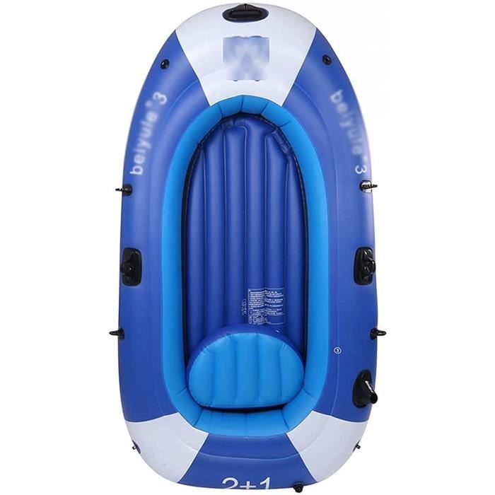 KUANDARMX Radeau De Kayak Gonflable, Bateau De Pêche Gonflable pour ...