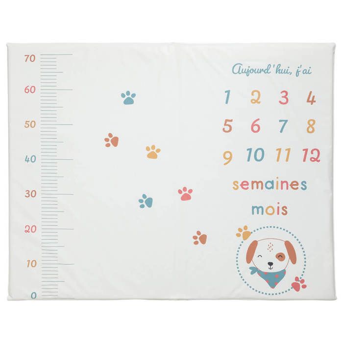 Tapis de jeu - Babycalin - Toutou - 72x92 cm - Imperméable - OEKO-TEX ...