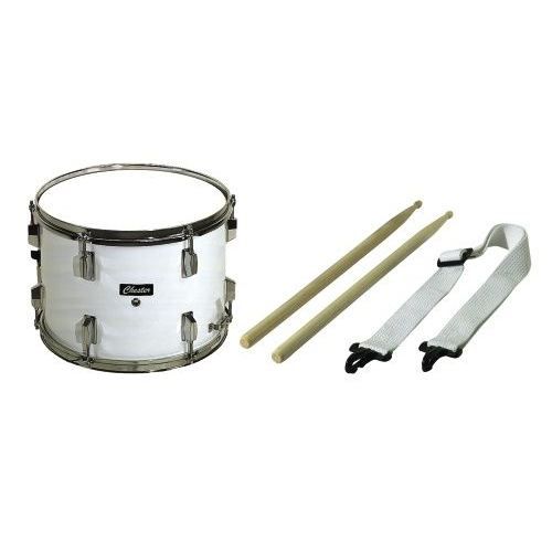 Tambour de marche - CHESTER - Tenor - 14 x 10 - Fût en bois - 6 plis ...