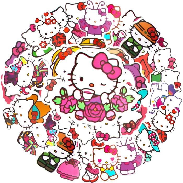 Hello Kitty Autocollants, Enfant Stickers, Autocollant Cute ...