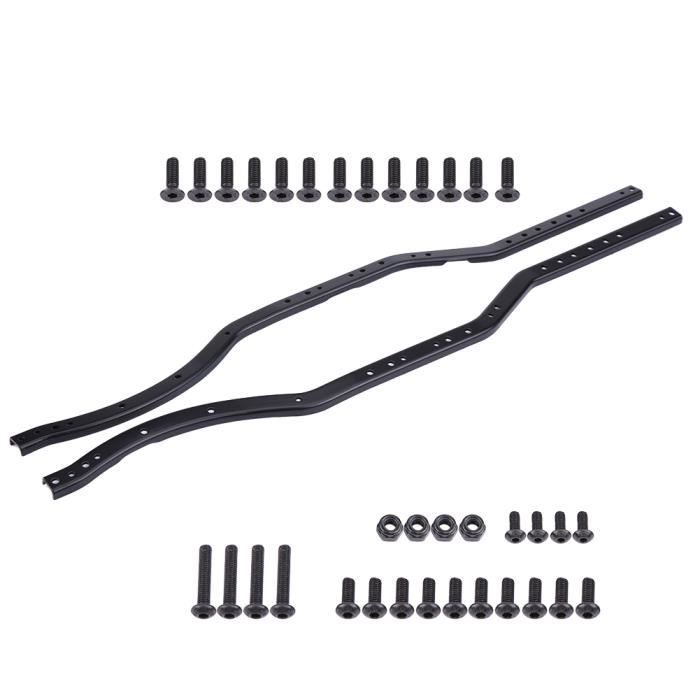 Rail de chassis RC Crawler, Rail de cadre de châssis principal en acier ...