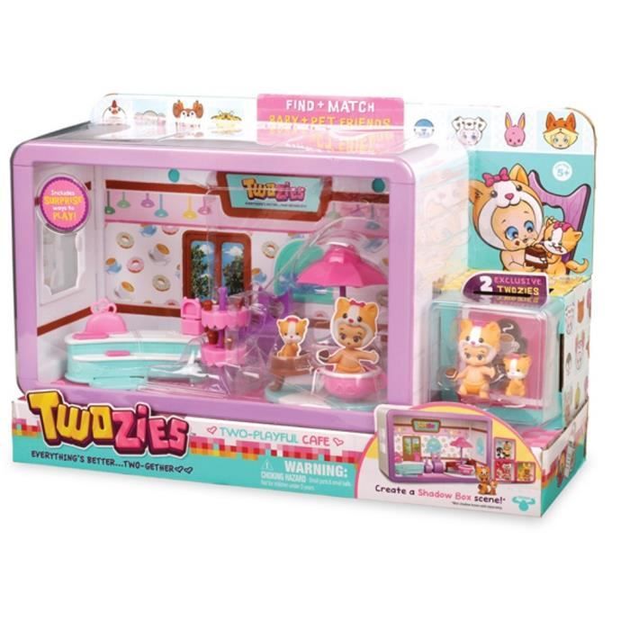 Jeu de figurines TWOZIES - GIOCHI PREZIOSI - Série 2 - Goûter ...