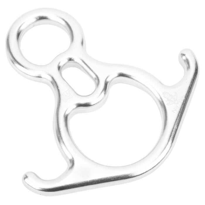 FUNNING-Descendeur à 8 anneaux Descendeur à Anneau en 8 Corne de ...