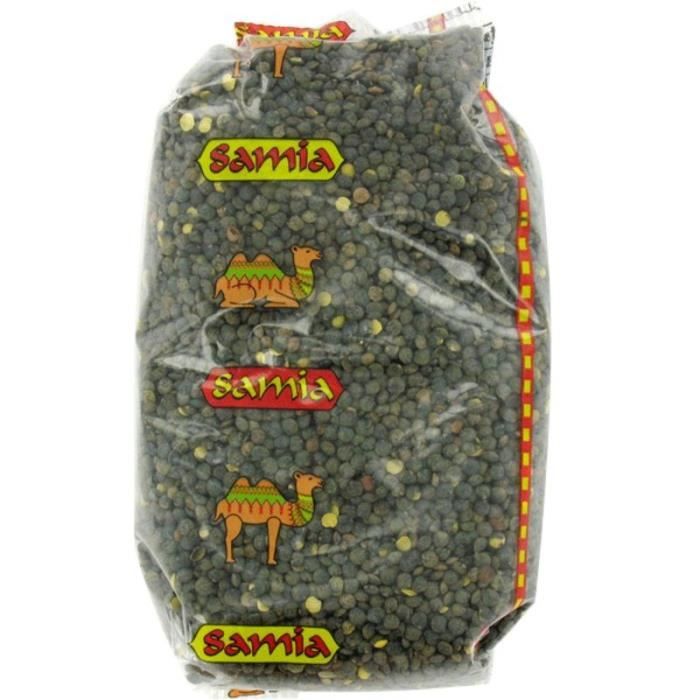 SAMIA Lentilles vertes 1kg - Cdiscount Au quotidien