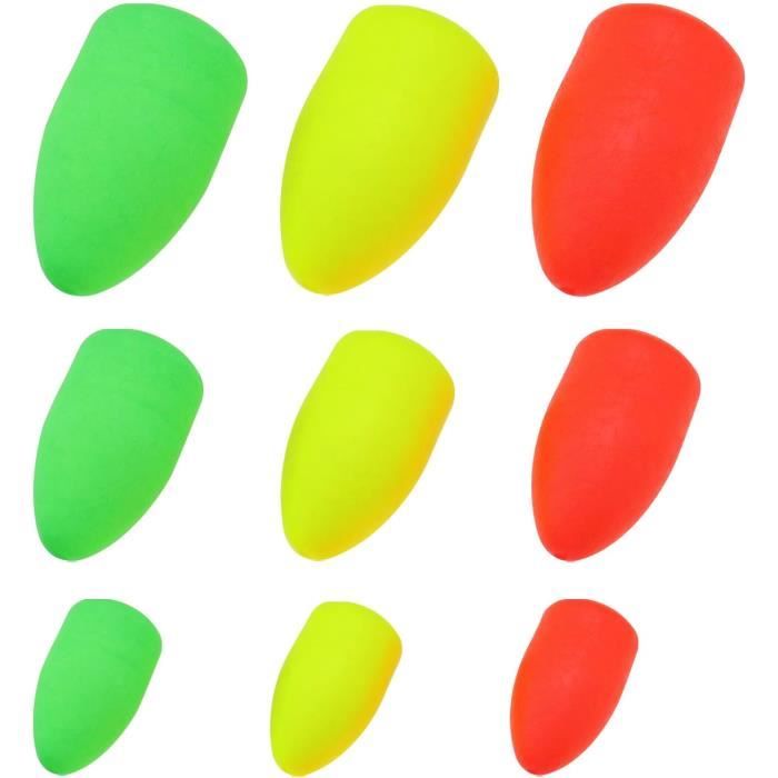 54 Pièces De Flotteurs Eva De Couleur Vive Plate-Forme De Pêche ...