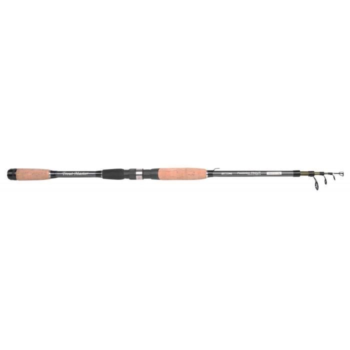 Canne télescopique Spro passion trout 3-10g - noir/marron - 2,70 m ...