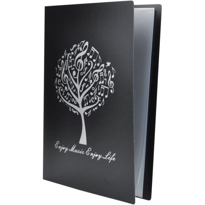 Dossier de rangement pour partitions de musique - Format A4 - 40 ...