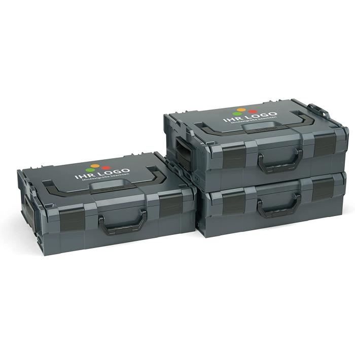 Bosch Sortimo L BOXX 136 Lot de 3 Taille 2 Anthracite personnalisable ...