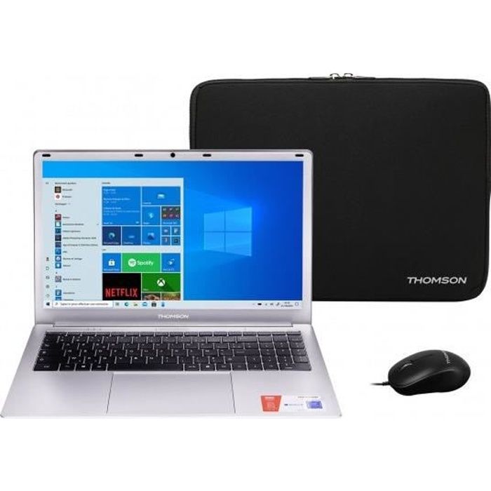 THOMSON Ordinateur portable N15C4SL128MS 15.6" Intel Celeron N3350 4Go ...