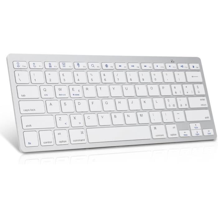 Sengirch Clavier Italien Bluetooth Léger Sans Fil Portable Pour Apple ...