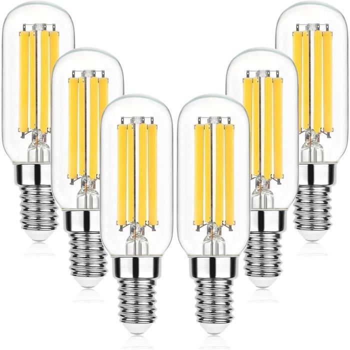 Ampoule LED culot à vis Edison E14, ampoule LED T25 dimmable 6,5W ...