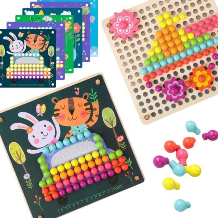 Champignon Ongles Conseil Perles Jeu Jigsaw Puzzles Jeu Multicolore ...