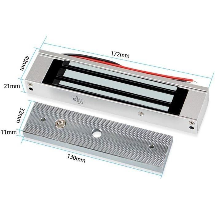 YAVIS Full Set RFID Porte Accès Contrôle Système Kit + 180kg Serrure ...