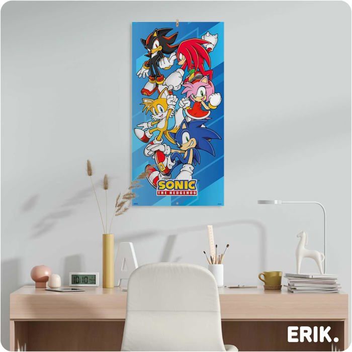 Calendrier mural 2026 Sonic mensuel idéal cadeau espace notes et ...