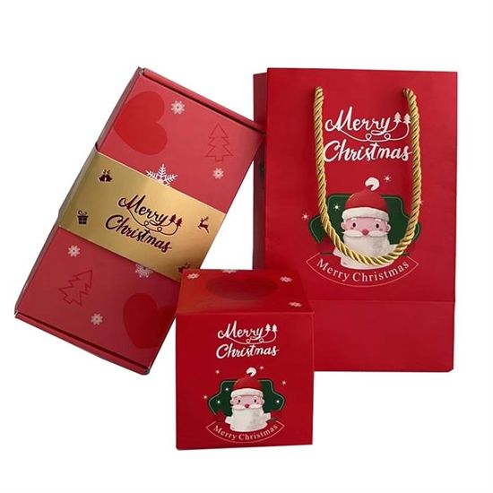 Coffret Cadeau Surprise Rouge Coffrets Cadeaux Surprise Joyeux NoëL ...