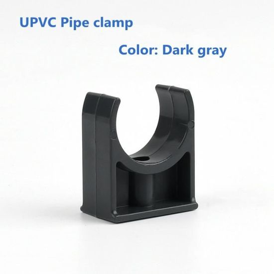 Collier de serrage-40mm-1pc I.d Gris Foncé Upvc Directe 90 Degrés Coude ...