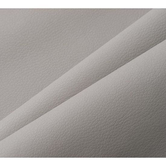 Simili Cuir Gris Clair pour Revêtement et Décoration - 140 x 50 cm ...