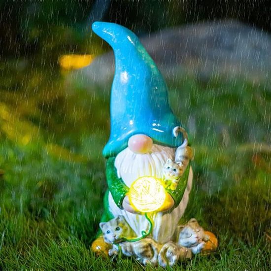 Sysdisen Décor Nain Extérieur - Statues De Gnome En Résine Décoration ...