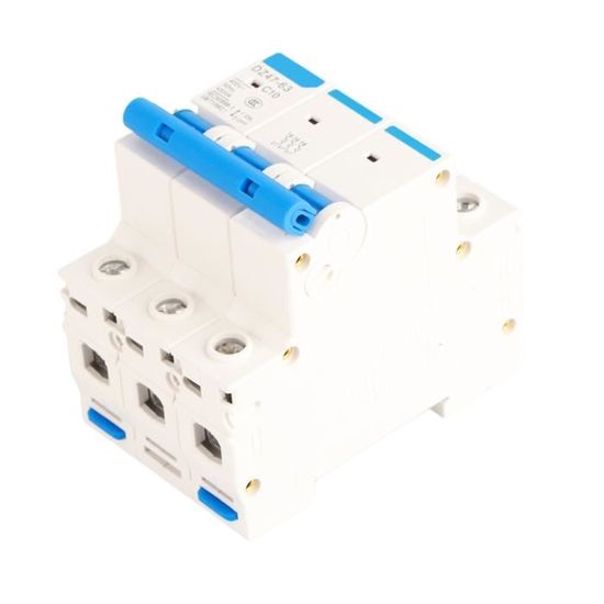 Cikonielf mini disjoncteur AC 400V 6/10/16/20A Disjoncteur miniature 3 pôles Disjoncteur de ...