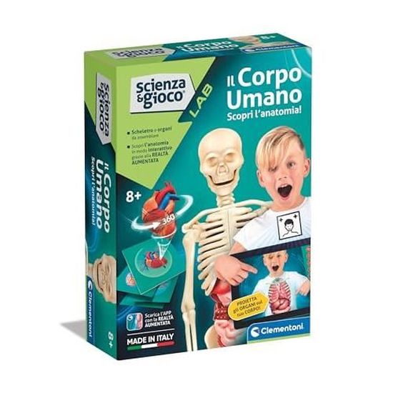 Jeu scientifique - CLEMENTONI - Science Lab - Anatomie humaine ...